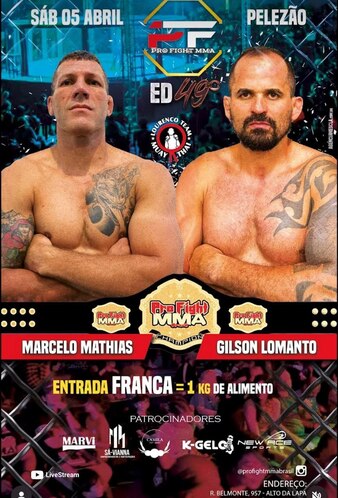 Abner Ryan vs. Alison Mateus, Pro Fight MMA Brasil 49 | MMA Bout | Tapology