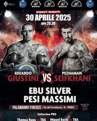 Giustini vs. Seifkhani | Boxing Event | Tapology