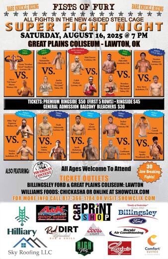 Super Fight Night | MMA, Kickboxing, & Grappling Event | Tapology