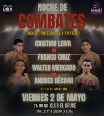 Noche de Combates | Boxing Event | Tapology