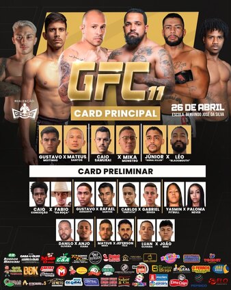 Pedro Arléo vs. Gabriel Almeida, Gomes Fight Championship 11 | MMA Bout ...