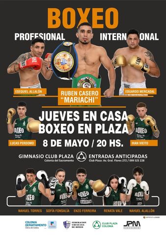 Marcelo Nicolas Abella vs. Fernando De Mello, Boxeo Profesional ...