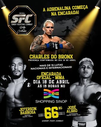 Kaue dos Santos vs. Yves Castro, Sinop Fighting Combat 6 | MMA Bout ...