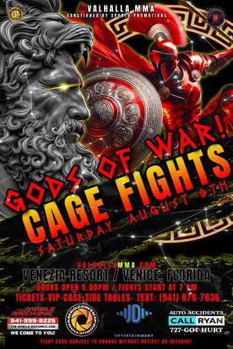 Valhalla MMA: God's of War! (Cancelled) | Event | Tapology