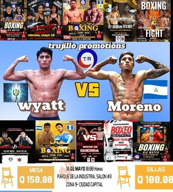 Wyatt Trujillo vs. Jorge Moreno, Wyatt vs Moreno | Boxing Bout | Tapology
