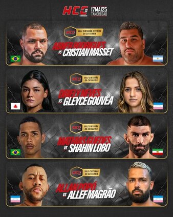 Driely Neves vs. Gleyce Gouvêa, HCC 22 | MMA Bout | Tapology