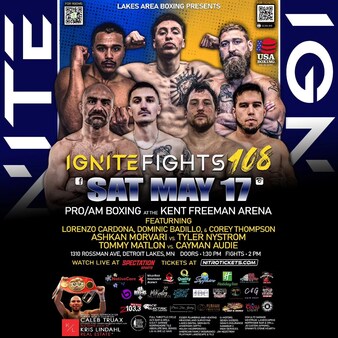 Terrence Walker vs. Lorenzo Cardona Jr, Ignite Fights 108 | Boxing Bout | Tapology