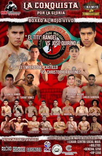 Roberto Carlos Mata vs. Angel Ramirez, La Conquista por la Gloria ...