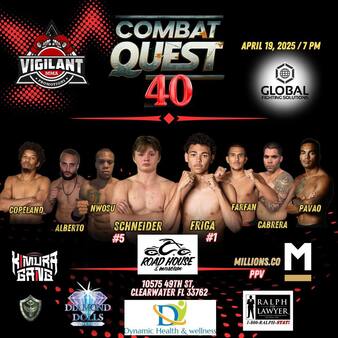 Dontay Friga vs. Norman Schneider, Combat Quest 40 | MMA Bout | Tapology
