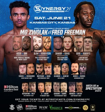 Synergy FC 21 | MMA & Kickboxing Event | Tapology