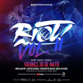 Daniel Reyes vs. Jesus Juarez, Riot Fight League 11 | MMA Bout | Tapology