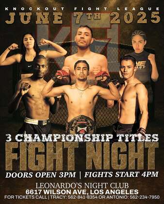 Knockout Fight League | MMA Event | Tapology