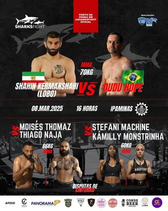 Denner Gonçalves vs. Anderson Garça, Sharks Fight 1 | MMA Bout | Tapology