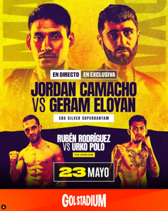 Jordan Camacho vs. Geram Eloyan, Camacho vs. Eloyan | Boxing Bout ...