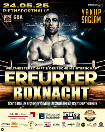 Yakup Saglam vs. Mario Stein, Erfurter Boxnacht | Boxing Bout | Tapology