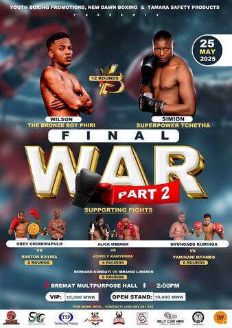 Nyongabo Kuminga vs. Yamikani Mtambo, Final War Part 2 | Boxing Bout ...
