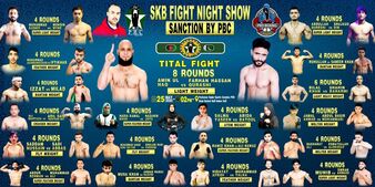 Salma Yaseen vs. Abida Batool, SKB Fight Night Show | Boxing Bout ...