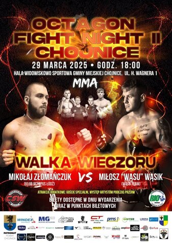 Octagon Fight Night 2 | MMA Event | Tapology