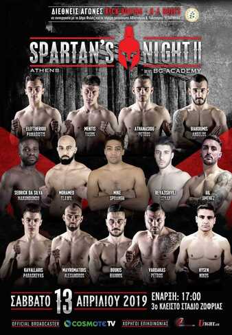 Spartan's Night 2 | Event | Tapology