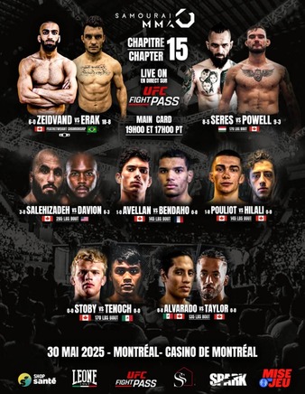 Ian Stoby vs. Dan Tenoch, Samourai MMA 15 | MMA Bout | Tapology