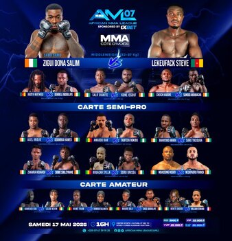 Aboubacar Sanogo vs. Cheick Kaboré, AML Championship 7 | MMA Bout ...