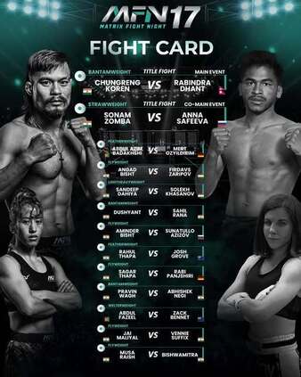 Sahil Rana vs. Dushyant, Matrix Fight Night 17 | MMA Bout | Tapology