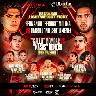 Gabriel Jimenez vs. Fernando Molina, Ferros Molina vs Nitchs Jimenez ...