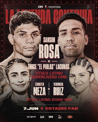 Jennifer Meza vs. Veronica Ruiz, La Leyenda Continua | Boxing Bout ...