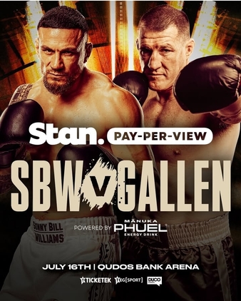 Sonny Bill Williams vs. Paul Gallen, SBW vs. Gallen | Boxing Bout ...