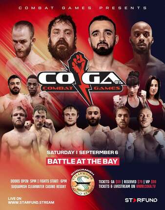 COGA 87: Battle at the Bay | MMA Event | Tapology
