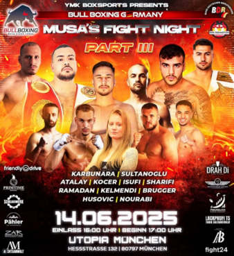 Isuf Kelmendi vs. Musa Moyo, Musa's Fight Night Part III | Boxing Bout ...