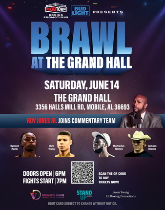 Milton Talbert vs. Akeem Clayborne, Brawl at the Grand Hall | Boxing ...