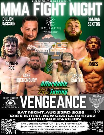 Fierce Fight Series: Vengeance | MMA Event | Tapology