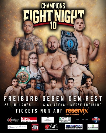 Champions Fight Night 10 | Kickboxing, MMA, & Muay Thai Event | Tapology