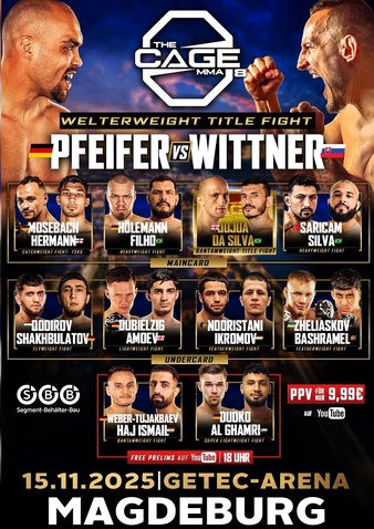 The Cage MMA 8 | MMA Event | Tapology