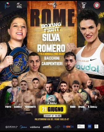 Stephanie Silva vs. Mary Romero, Rome Boxing Fight | Boxing Bout | Tapology