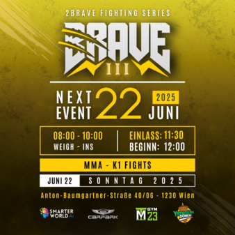 2 Brave Fighting Series 3 | MMA & Kickboxing Event | Tapology