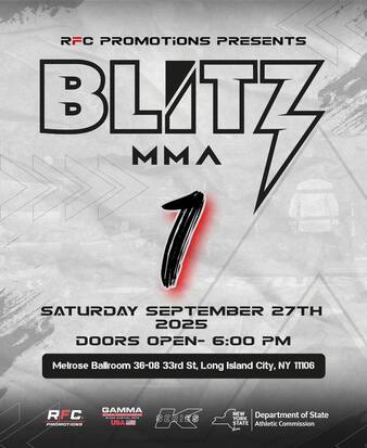 RFC Promotions: Blitz MMA 1 | MMA & Kickboxing Event | Tapology