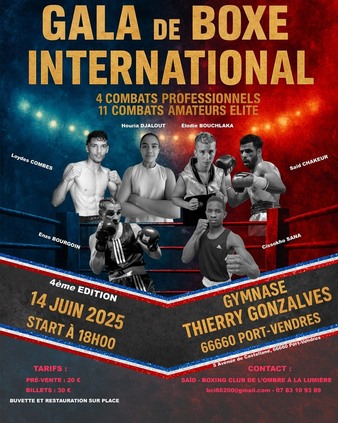Gala de Boxe International | Boxing Event | Tapology