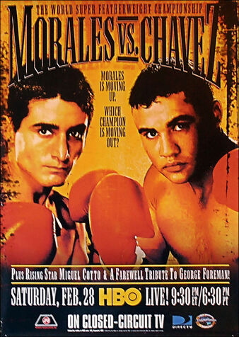 Julio César Chávez Jr. vs. Oisin Fagan, Morales vs. Chavez | Boxing ...