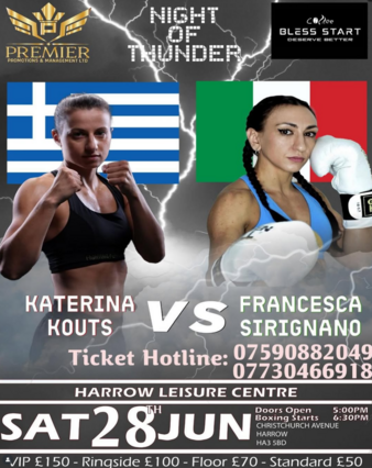 Night of Thunder | Boxing Event | Tapology