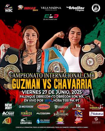 Alejandra Guzman vs. Joana Lopez, Guzman vs Chavarria | Boxing Bout ...