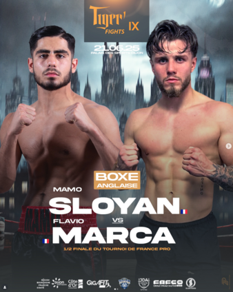 Mamo Sloyan vs. Flavio Marca, Tiger Fights IX | Boxing Bout | Tapology