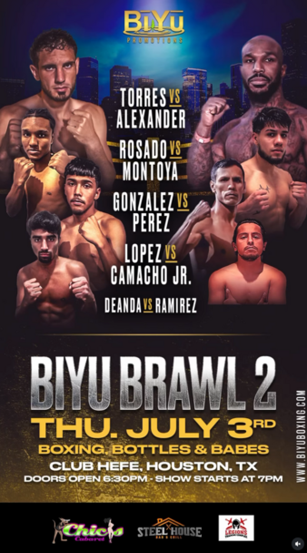 Christopher S Gonzalez vs. Jesus Perez, BiYu Brawl 2 | Boxing Bout ...