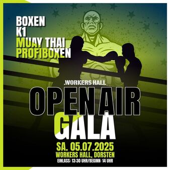 Open Air Gala | Boxing Event | Tapology