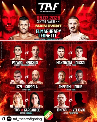 Valerio Mantovani vs. Francesco Magrì, Elmaghraby vs. Leonetti 2 ...