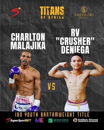 Beaven Sibanda vs. Richard Garde, Titans of Africa | Boxing Bout | Tapology