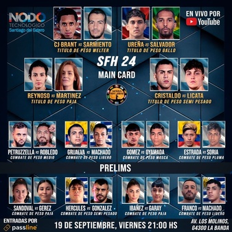 Samurai Fight House 24: Brant vs. Mano de Piedra | MMA Event | Tapology