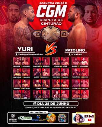 Yuri Rocha vs. Luis Diego Souza, CGM 2 | MMA Bout | Tapology