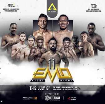 Keron Jamal Joseph vs. Mekengo Zerihun Erkallo, EMD Fight Night 11 ...